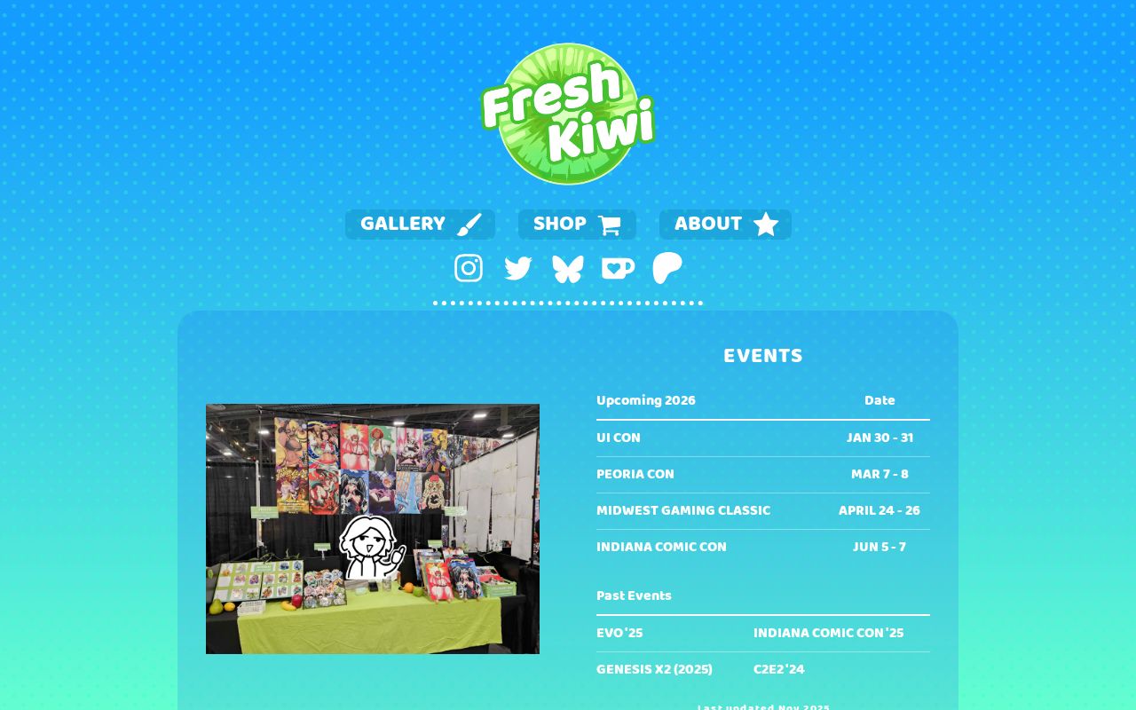 FreshKiwi Webpage